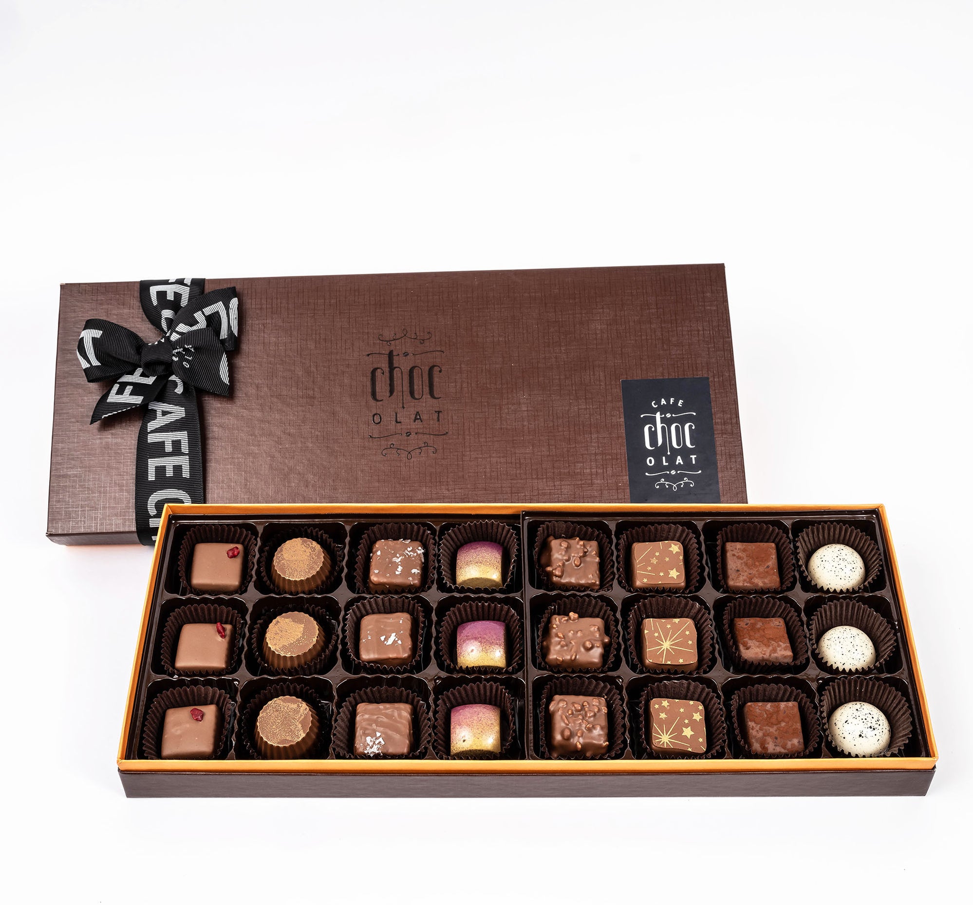 Gourmet Kosher, Pareve, Vegan Chocolate Gift Boxes: Cafe Chocolat