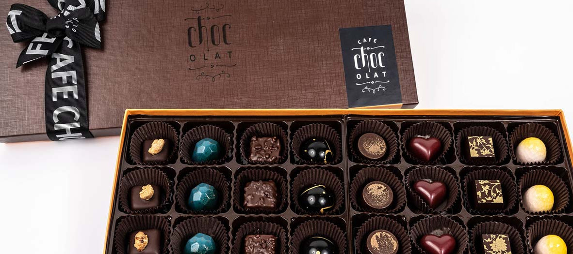 Gourmet Kosher, Pareve, Vegan Chocolate Gift Boxes: Cafe Chocolat